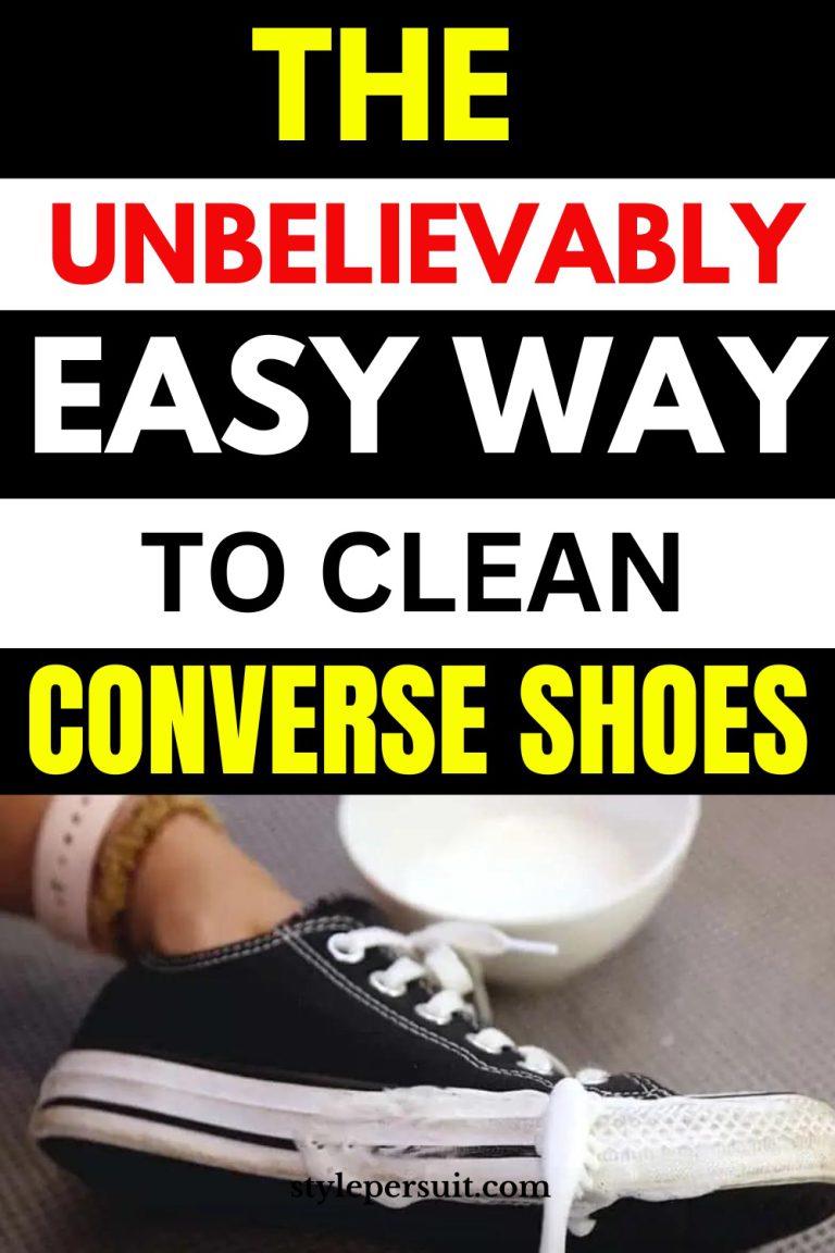 How to Clean Converse Shoes (Easily & Fast) - StylePersuit