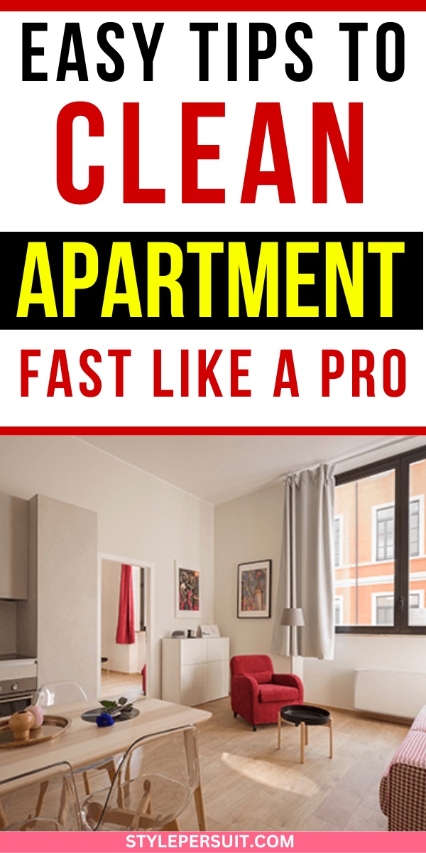 11 Genius Cleaning Tips for Your Apartment - StylePersuit