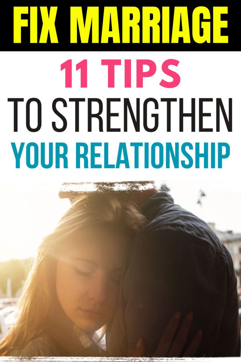 How to Fix Your Marriage: 11 Tips to Strengthen Your Relationship ...