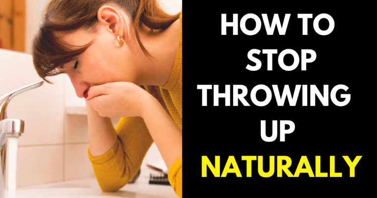 How to Stop Throwing Up: 7 Home Remedies For Vomiting - StylePersuit