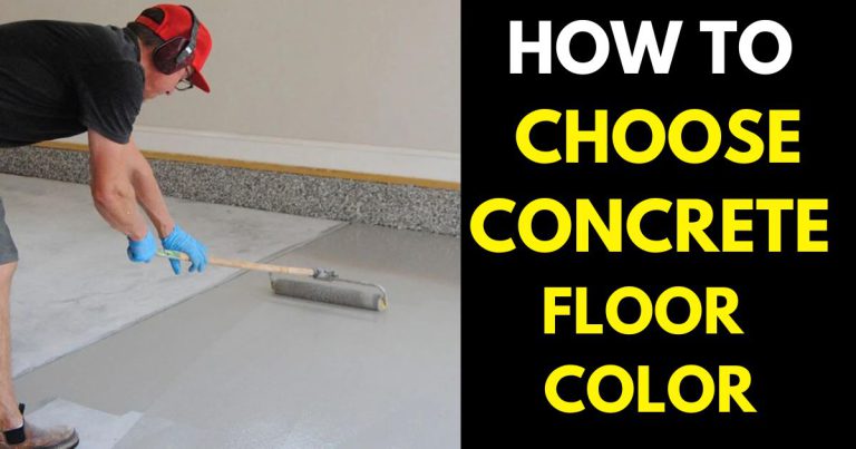Step-by-Step Guide to Choosing Concrete Floor Colors for Any Space ...