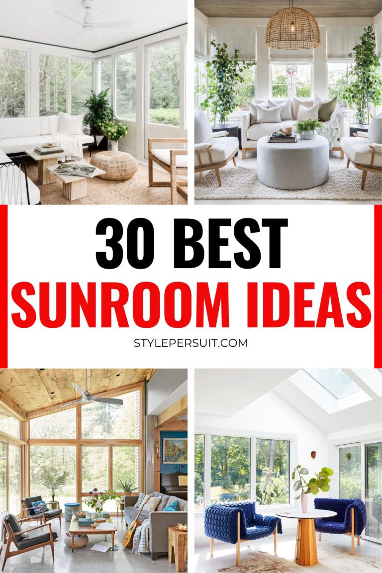 30+ Sunroom Ideas for Creating a Dreamy Retreat - StylePersuit