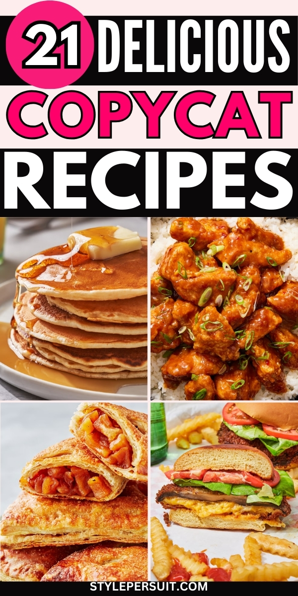 21 Super Delicious Copycat Recipes of All Time - StylePersuit