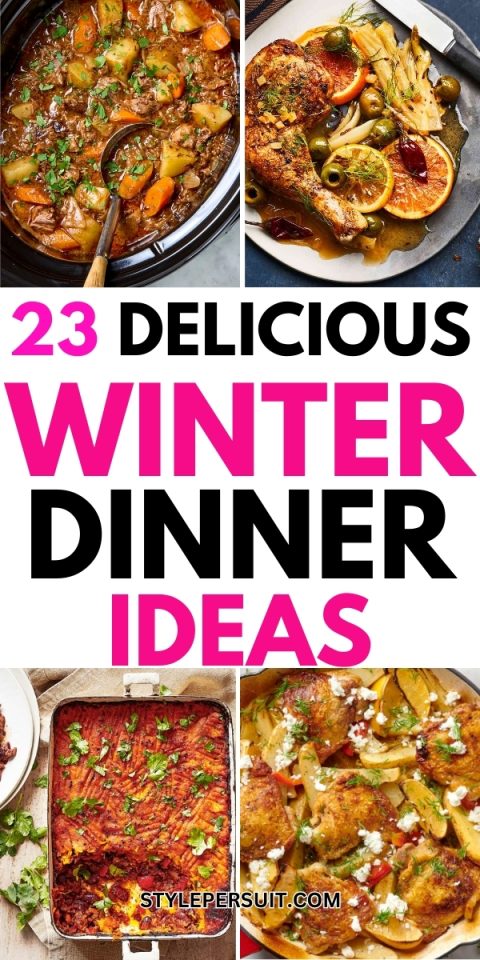 23 Cozy Winter Dinner Ideas for Cold Nights - StylePersuit
