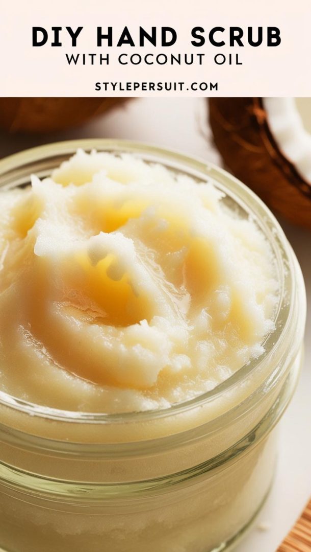 DIY Hand Scrub with Coconut Oil: The Ultimate Solution for Soft, Smooth ...