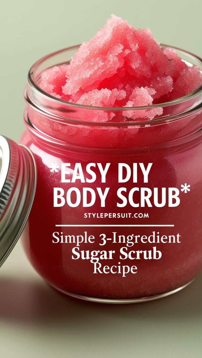 11 Best DIY Sugar Scrubs for All-Over Exfoliation - StylePersuit