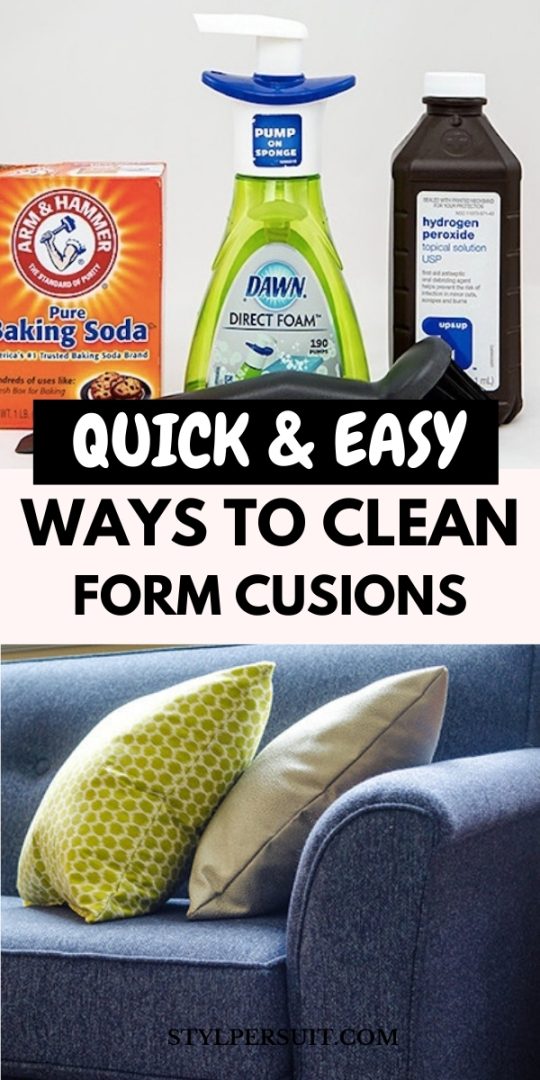 How to Clean Foam Cushions for Fresh and Comfortable Seating - StylePersuit