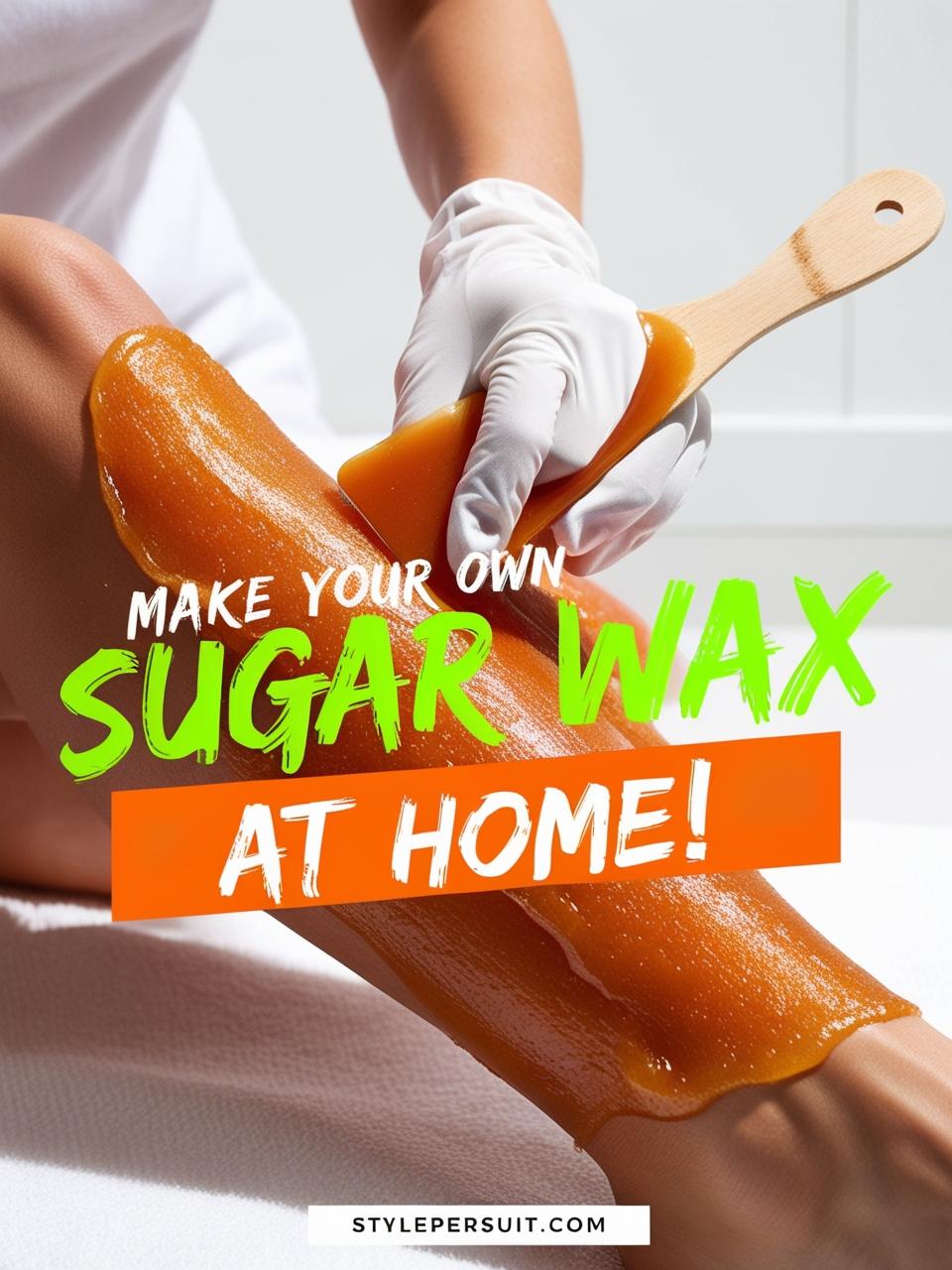 Easy DIY Sugar Wax Recipe for Ultra Smooth Skin - StylePersuit