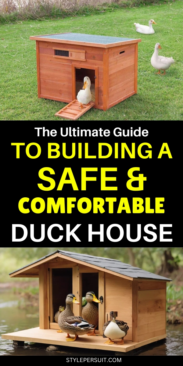 The Ultimate Guide to Building a Safe and Comfortable Duck House ...