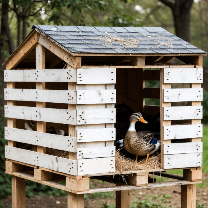 How to Build a Comfortable Duck House + Duck Coop Ideas - StylePersuit