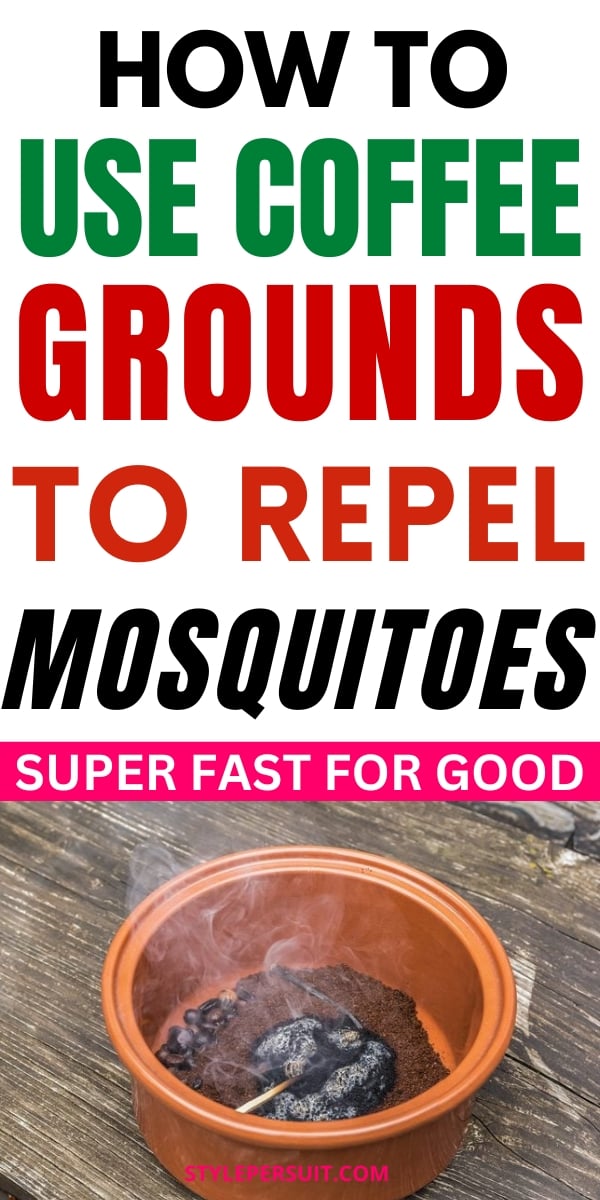Coffee Grounds Mosquito Repellent Stylepersuit