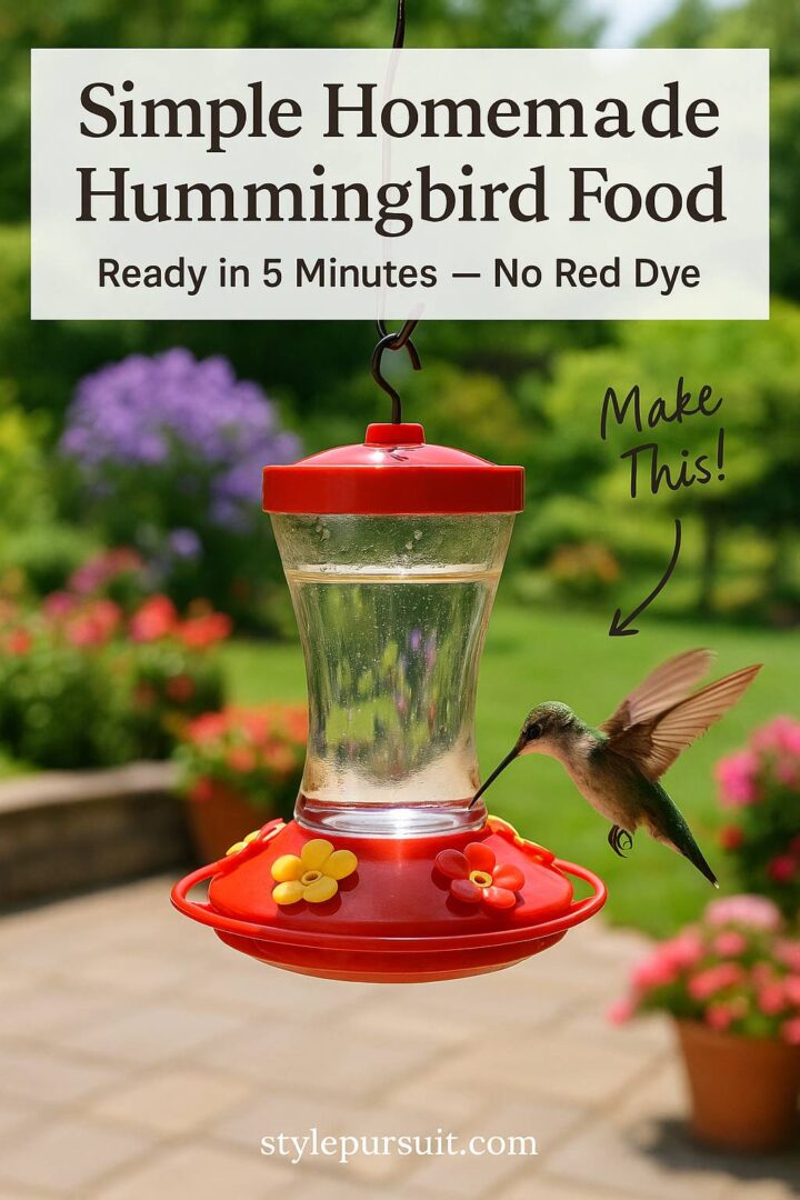 Easy Hummingbird Food Recipes That Actually Work (and Keep Them Coming ...