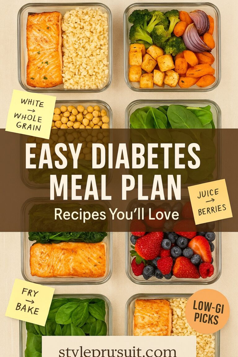 Type 2 Diabetes Meal Plan: A Complete Guide to Eating Well Without ...