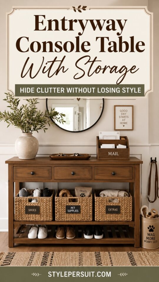 10 Entryway Console Table Ideas That Make a Beautiful First Impression ...